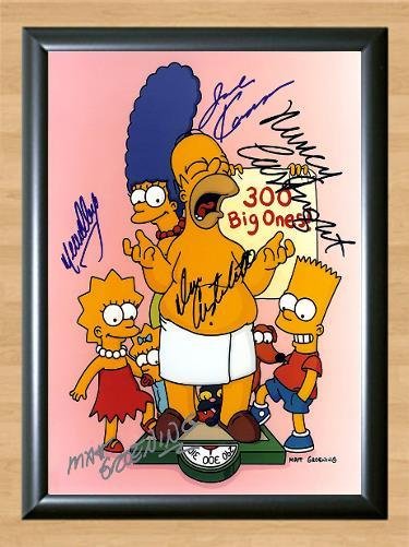 The Simpsons Matt Groening Signed Autographed Photo Poster Print ...