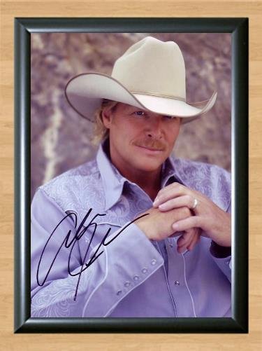 Alan Jackson Signed Autographed Photo Poster Print Memorabilia A2 16 ...
