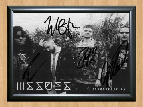 Issues Band Signed Autographed Photo Poster Print Memorabilia A2 16 ...