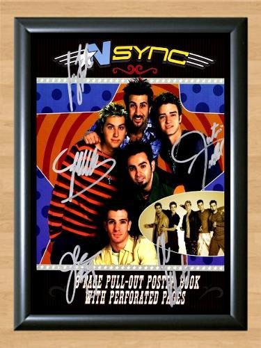 NSYNC 'N Sync Signed Autographed Photo Poster Print Memorabilia A2 16 ...