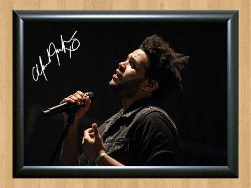 The Weeknd abel Tesfaye Ticket Trilogy Signed Autographed Photo Poster ...