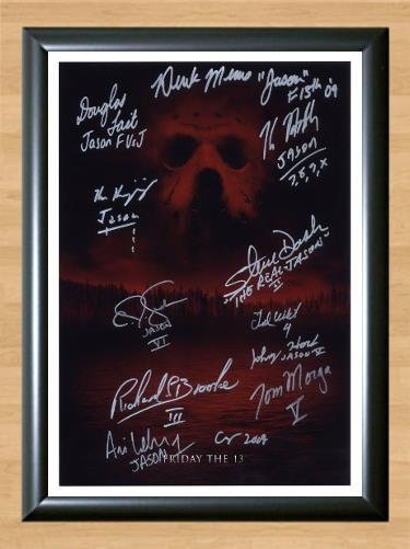 Friday the 13th Cast Signed Autographed Photo Poster Print Memorabilia ...