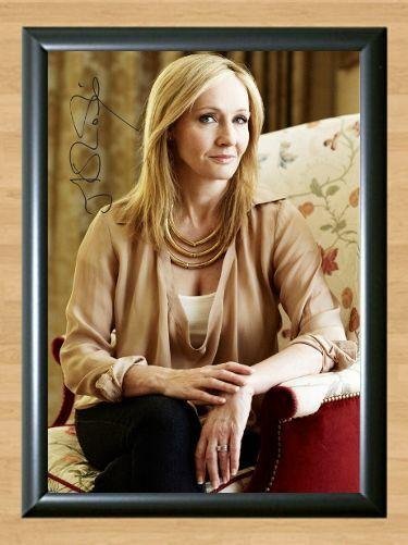 J K Rowling JK Harry Potter Signed Autographed Photo Poster Print ...