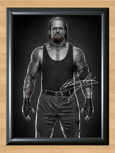 The Undertaker Signed Autographed Photo Poster Print Memorabilia A2 16 ...