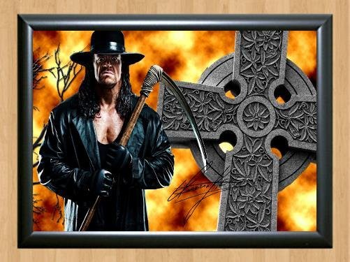 The Undertaker Signed Autographed Photo Poster Print Memorabilia A2 16 ...