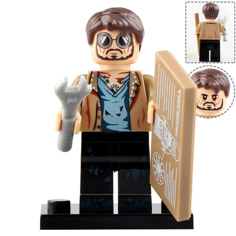 Tony Stark (Inventor) Iron Man Marvel Endgame Custom Minifigures Toys New