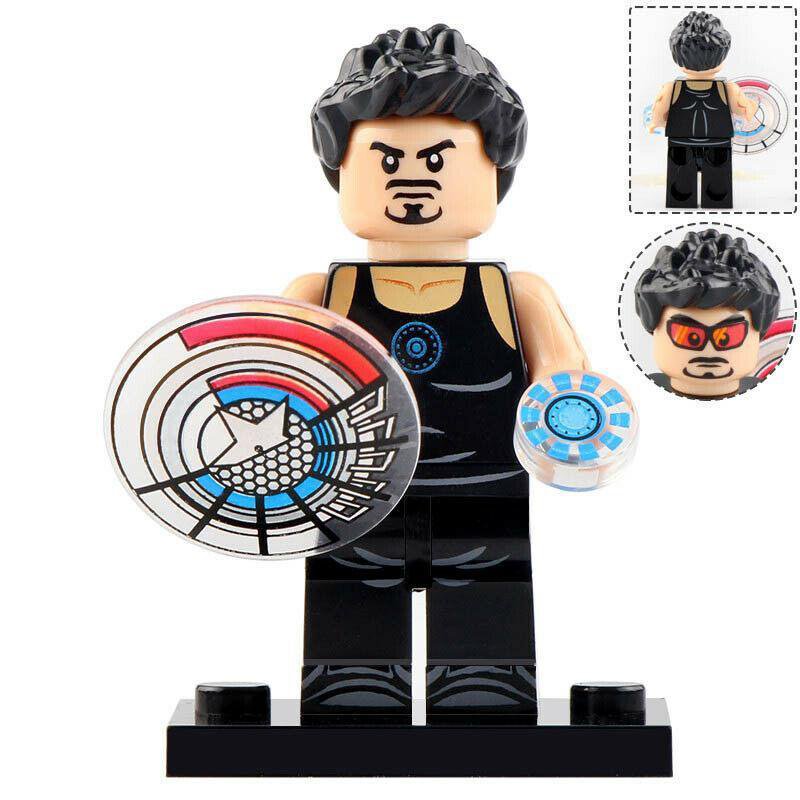 Tony Stark design the Captain America shield - Marvel Iron Man Minifigures