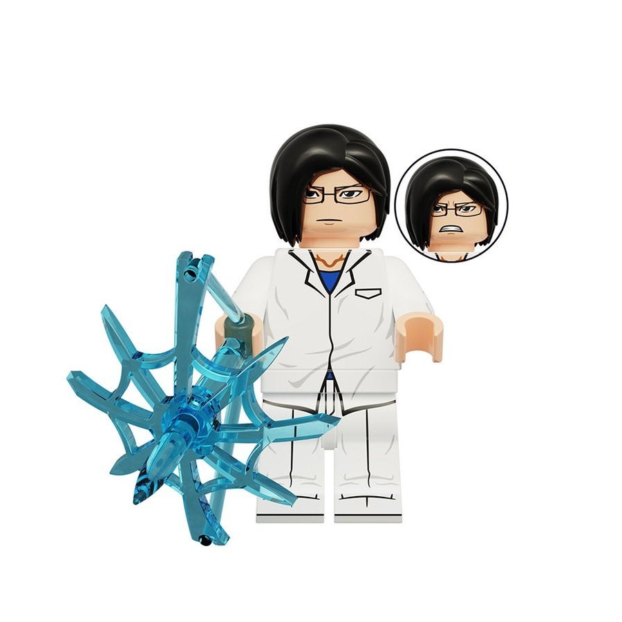 Bleach Uryu Ishida Minifigures Weapons and Accessories