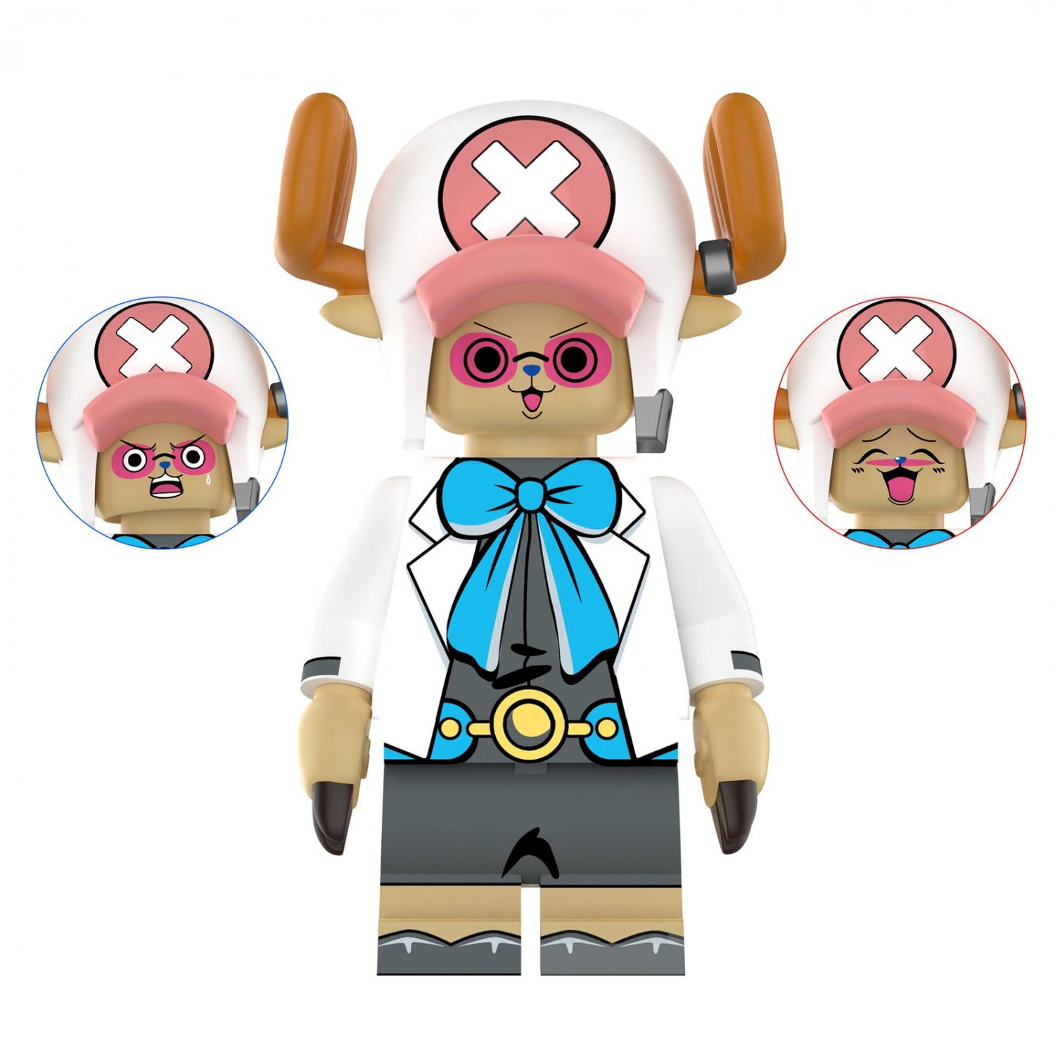 Doctor Tony Tony Chopper One Piece Film Gold Minifigures Building Toys