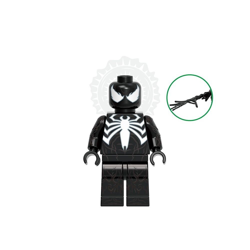 Spider-Man Symbiote Suit Minifigures Weapons and Accessories