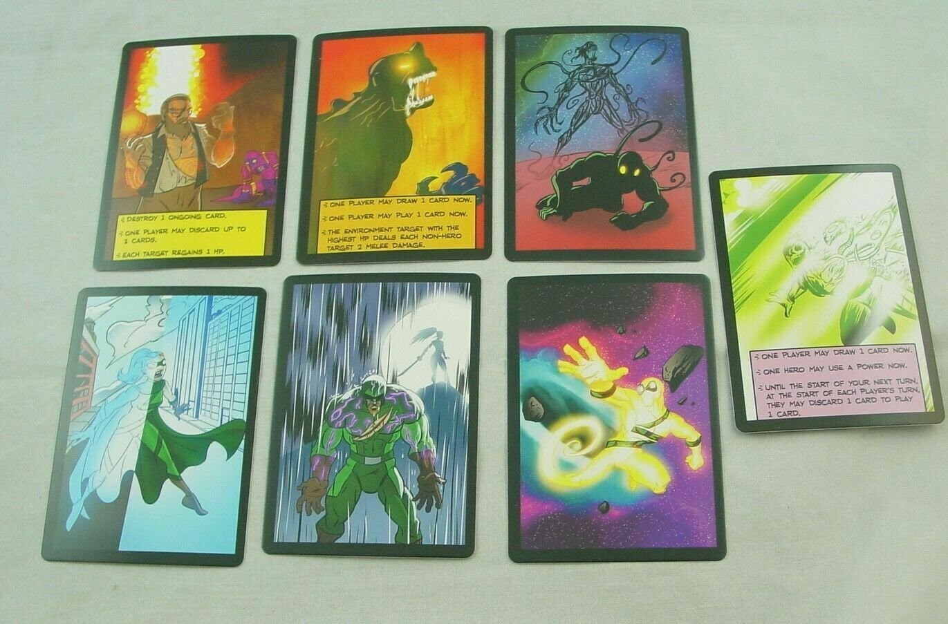 Sentinels of the Multiverse 7-Card Villains Promo Set Chrono Ranger (SOTM)