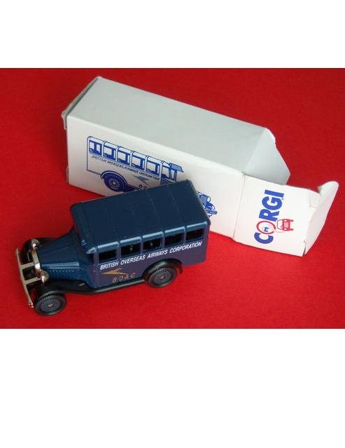CORGI BOAC BEDFORD DECK BUS FROM READERS DIGEST PUBLICATION BOXED NEW ...