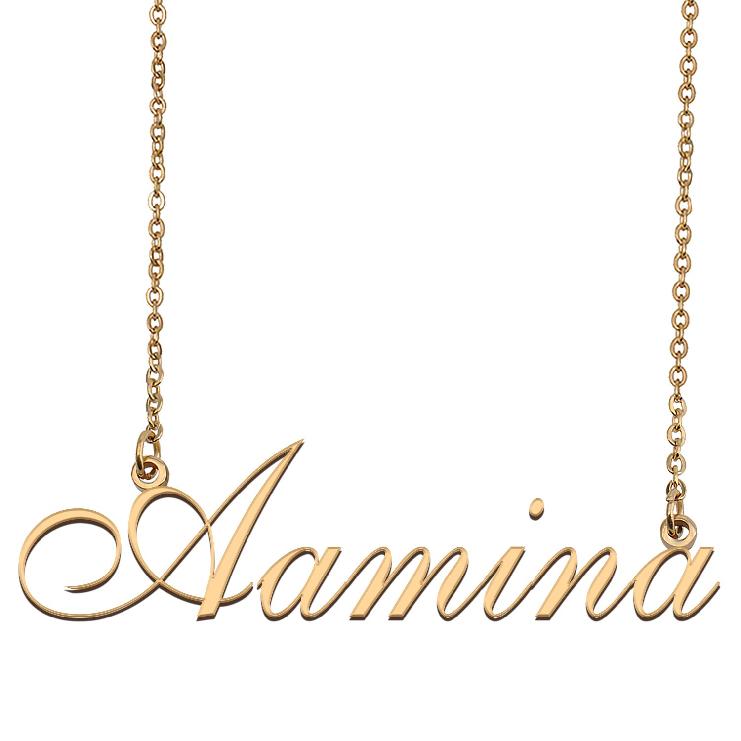 Personalized Custom Any Name Necklace for Women Aamina