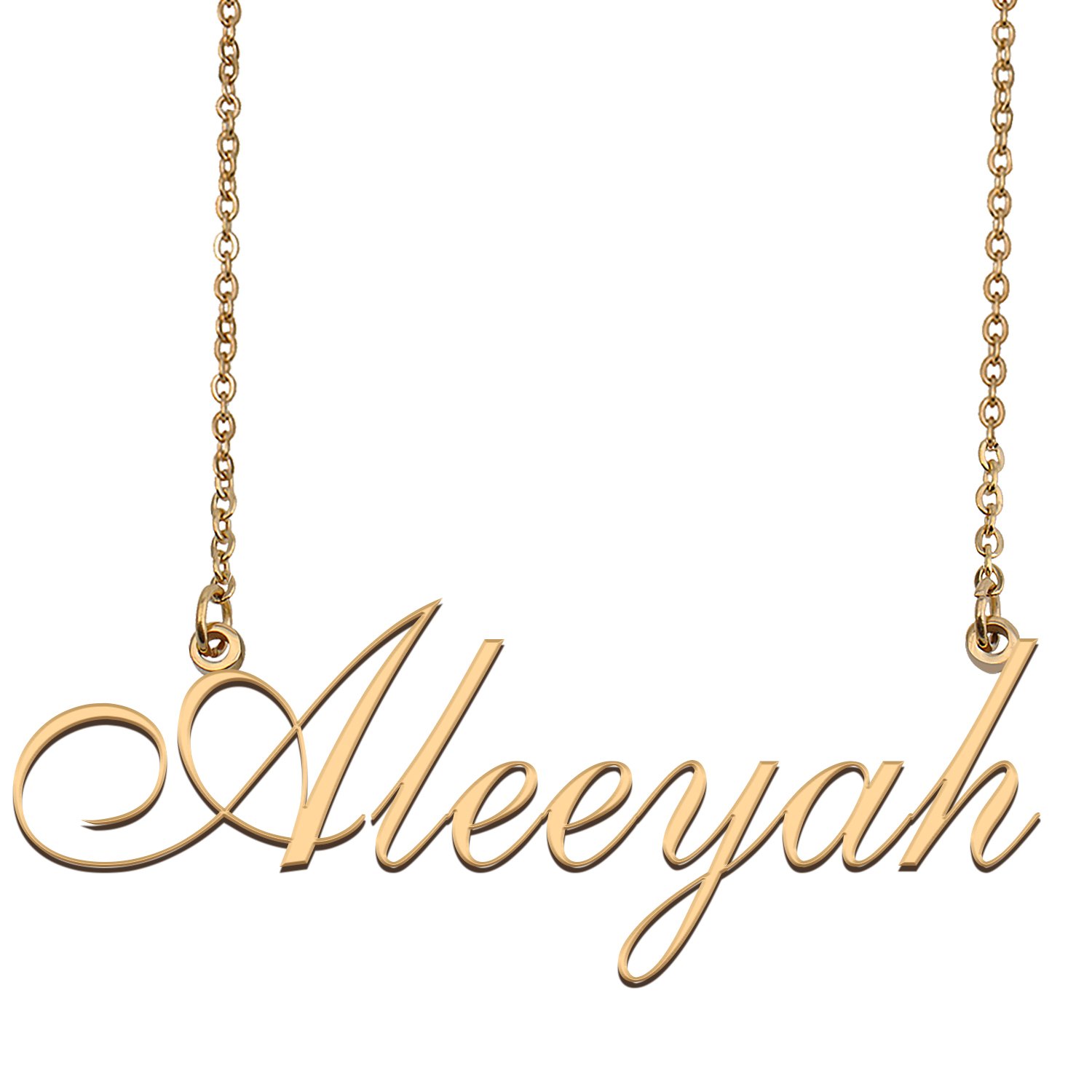 Personalized Custom Any Name Necklace for Women Aleeyah
