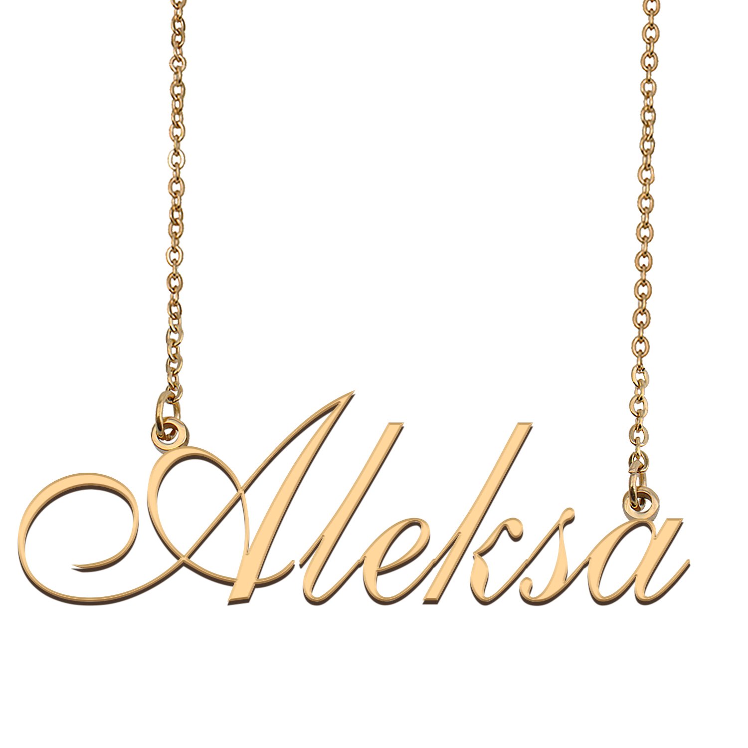 Personalized Custom Any Name Necklace for Women Aleksa