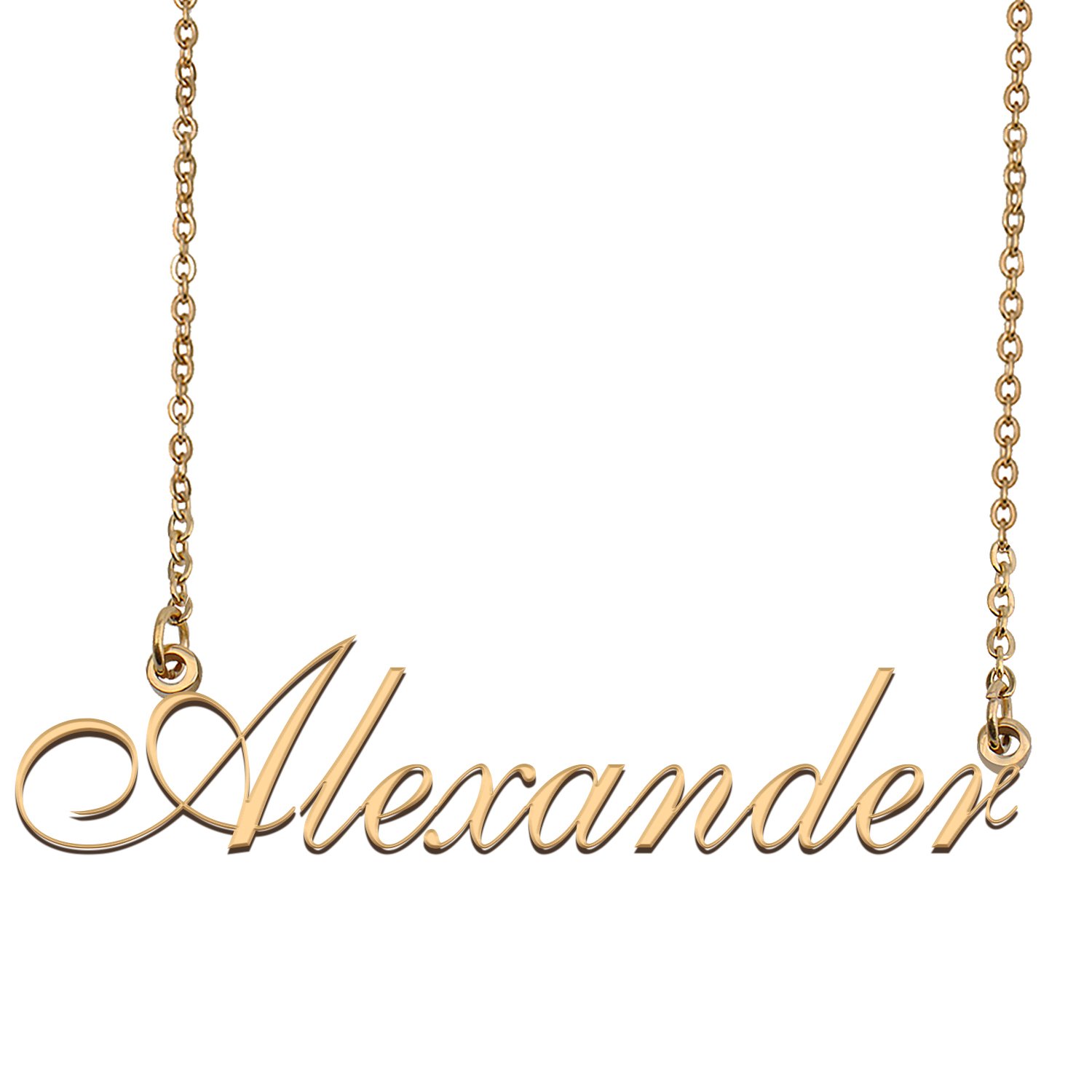 Personalized Custom Any Name Necklace for Women Alexander