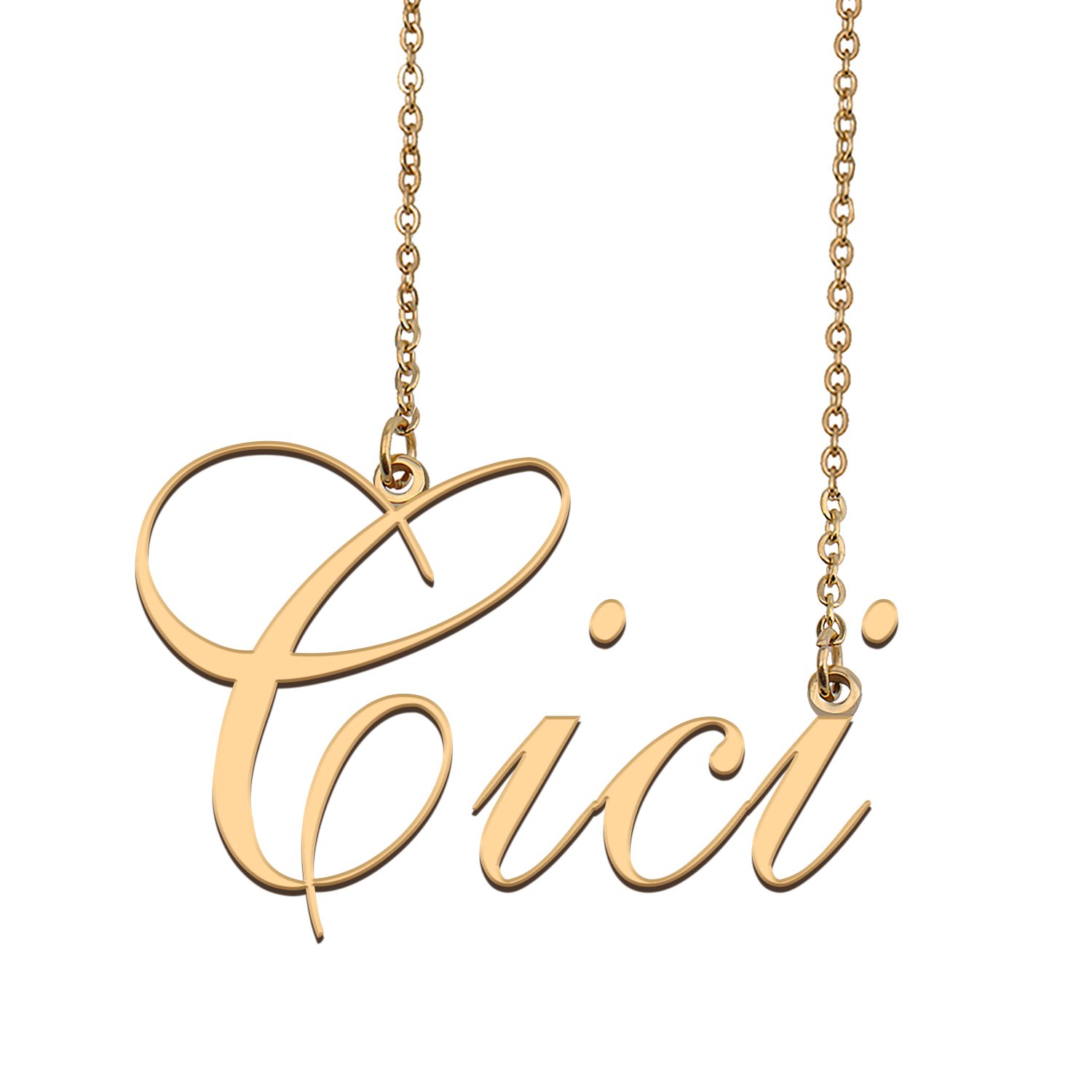 Custom Made Dainty My Name Necklace Best Friendship Jewelry Gifts for ...