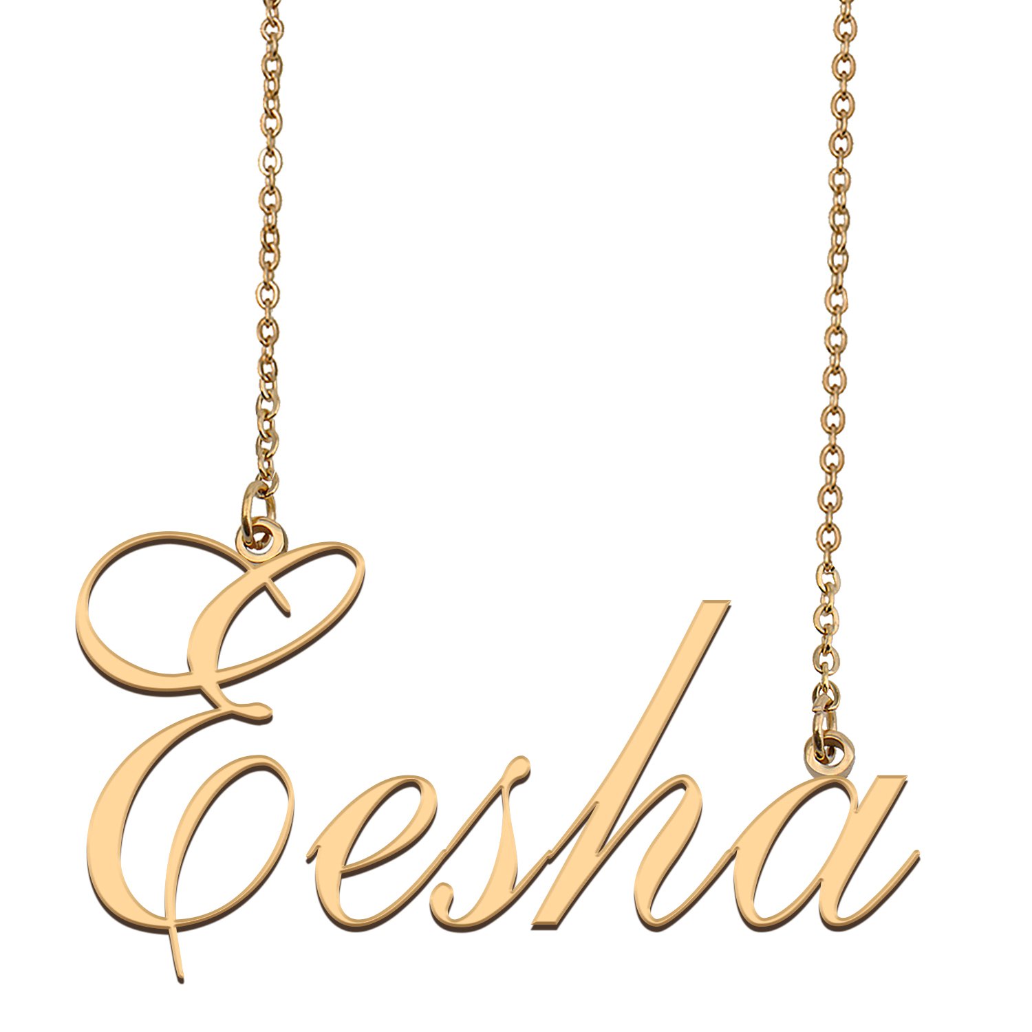 Custom Unique Charm Name Necklace Best Bridesmaid Jewelry Gifts for Her ...