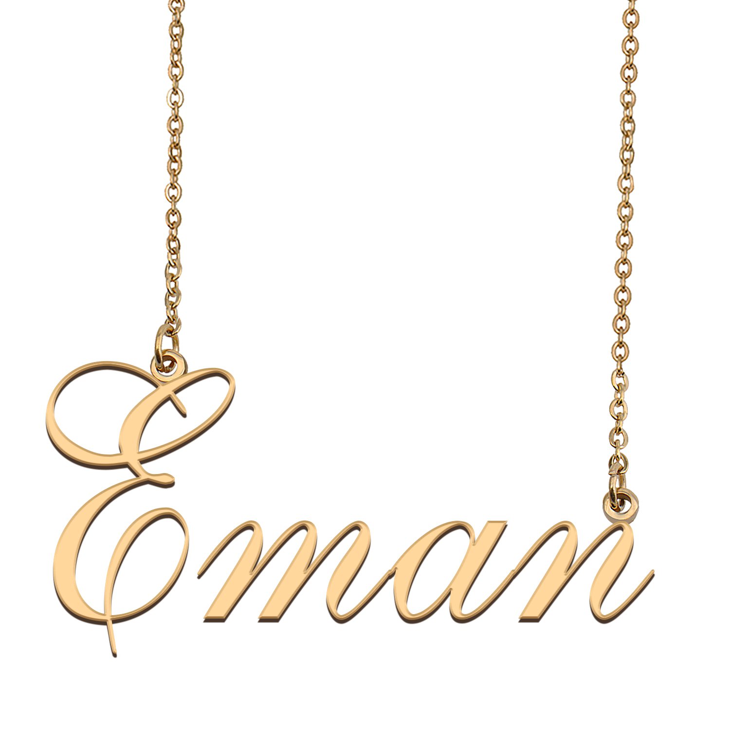 Eman name necklace store