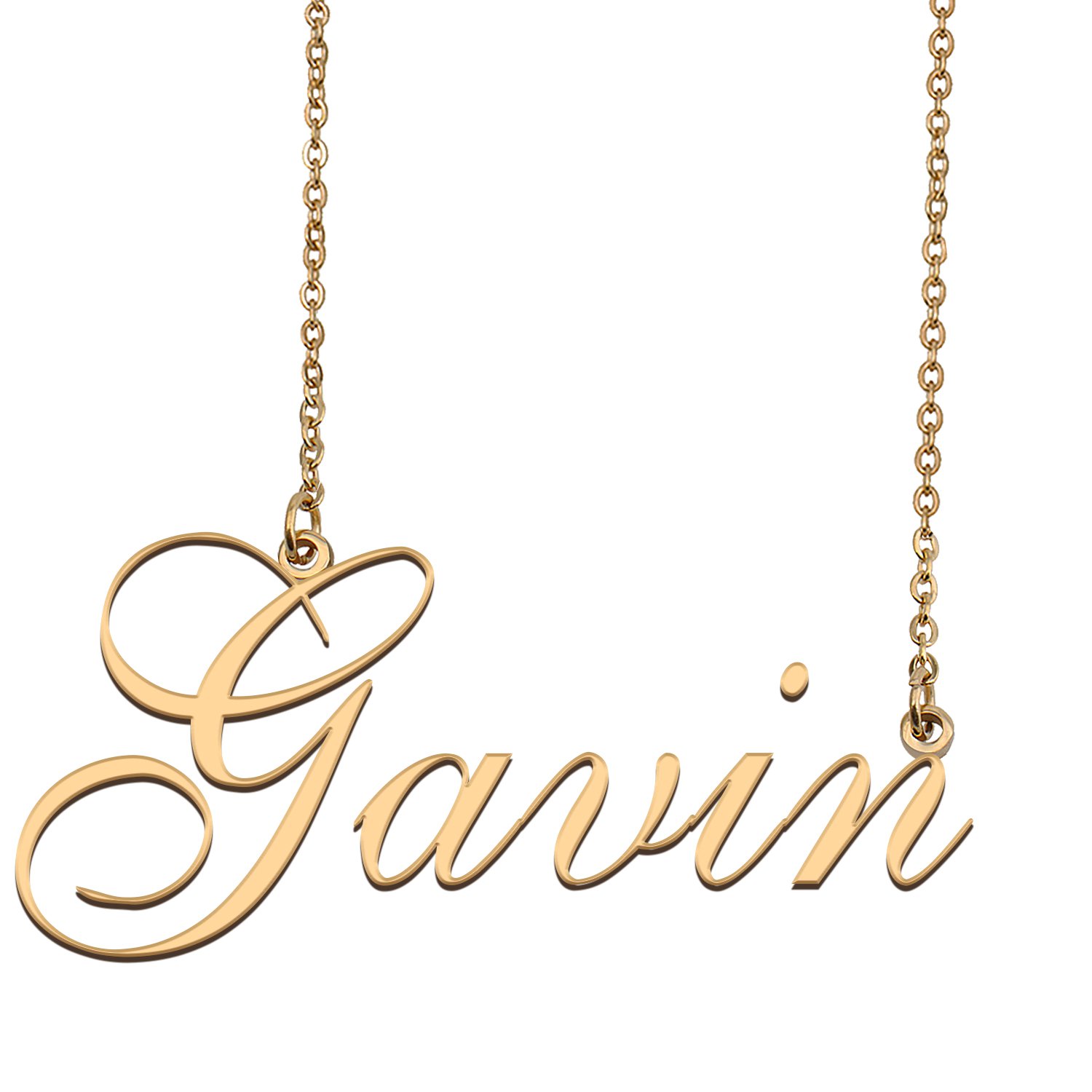 Custom Name Necklace Awesome Gift for My Best Friend Gavin