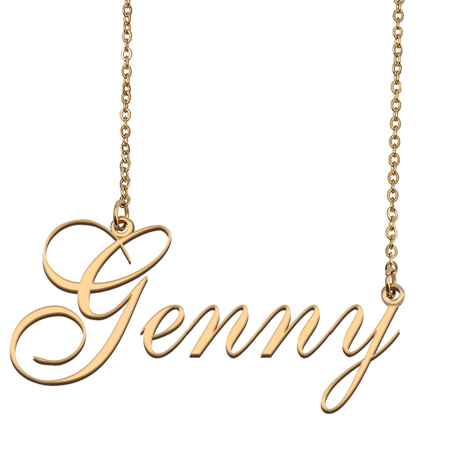 Custom Name Necklace Awesome Gift for My Best Friend Genny