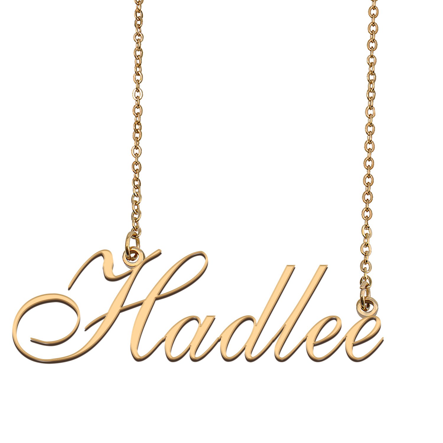 Custom Name Necklace Awesome Gift for My Best Friend Hadlee