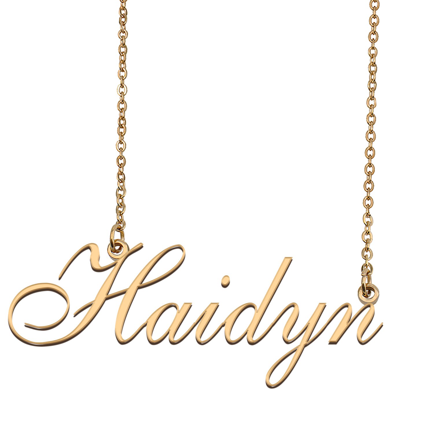 Custom Name Necklace Awesome Gift for My Best Friend Haidyn