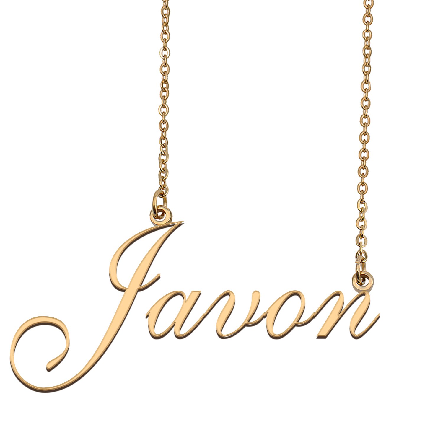 Customized Custom Script Name Necklace for Women Javon