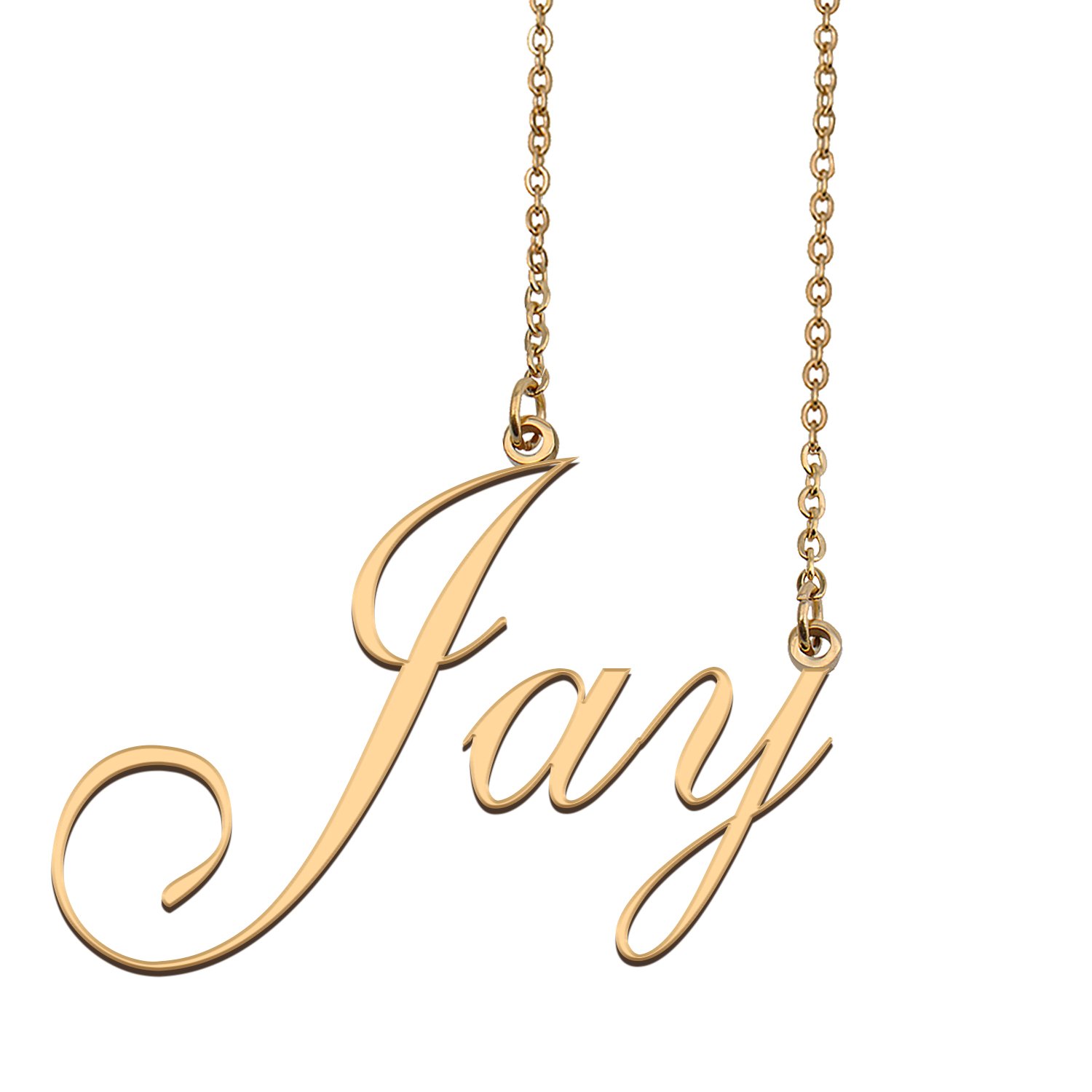 Customized Custom Script Name Necklace for Women Jay
