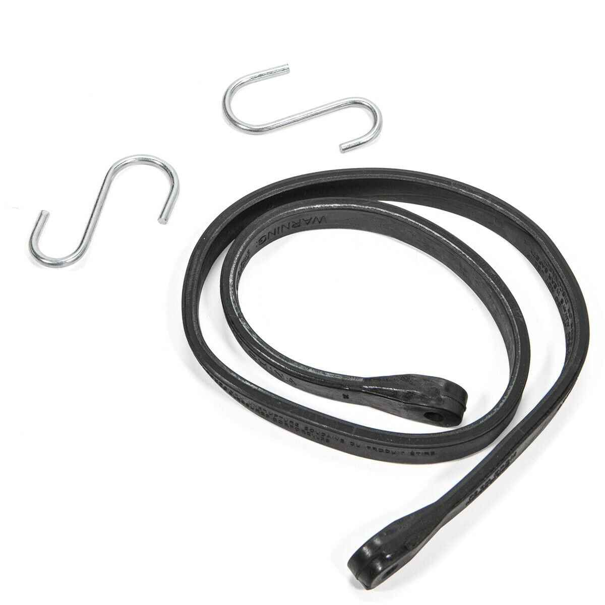 12 pack Tarp Straps for Flatbed Trailers 31' Rubber Bungee Cord w/Metal ...