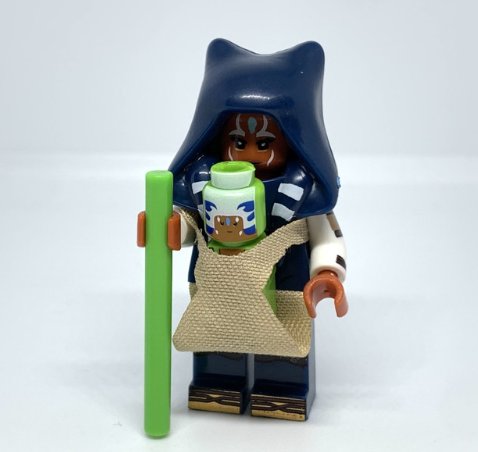 Pav-Ti Minifigure Star Wars Togruta with Baby Ahsoka