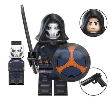 Taskmaster with Mini Thunderbolts Marvel MCU Minifigure