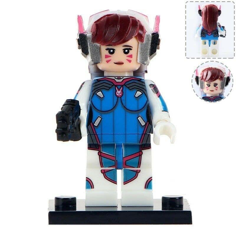 D. VA - Overwatch Figure for Custom Minifigures Gift Building Toy New