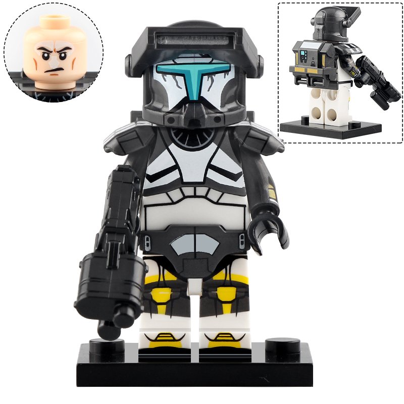 Scorch (RC-1262) Star Wars Republic Commando Minifigures Block Toys