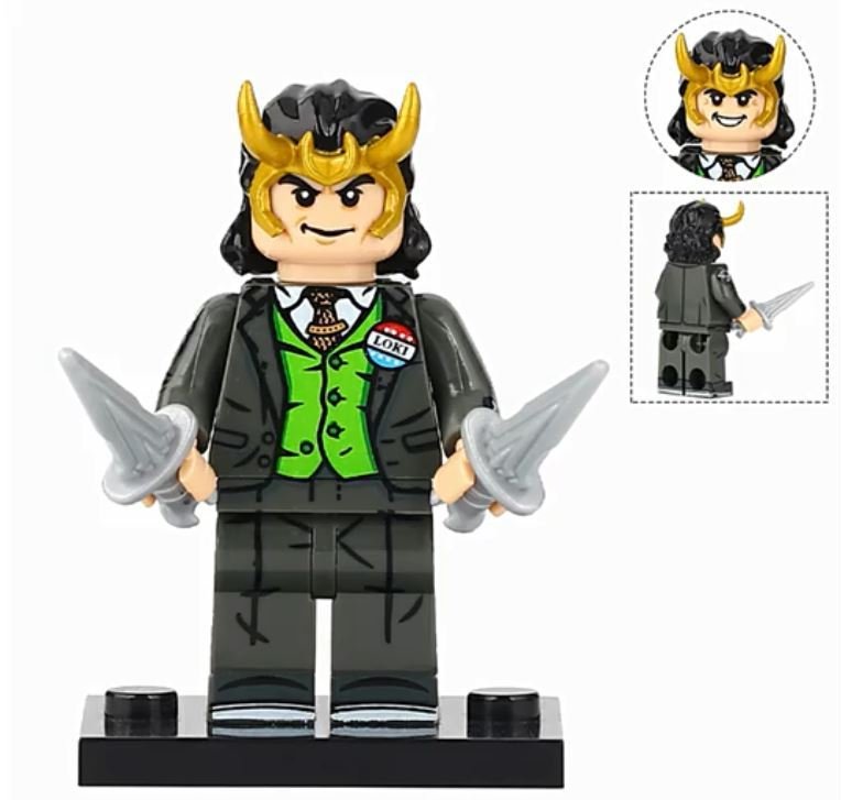 President Loki Laufeyson - Marvel Loki (2021) Minifigures Block Toys