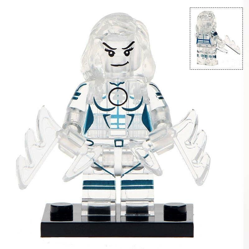 Invisible Woman (Susan Storm) Fantastic Four Marvel Custom Minifigure Toys