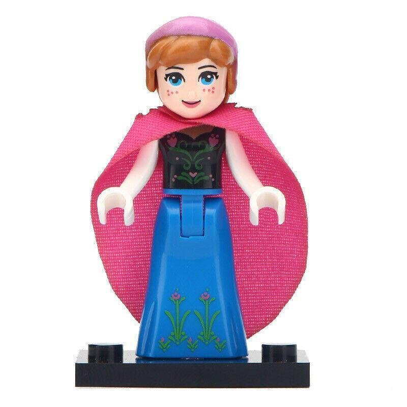 Princess Anna - Disney Frozen Custom Minifigure Block Gift Toy