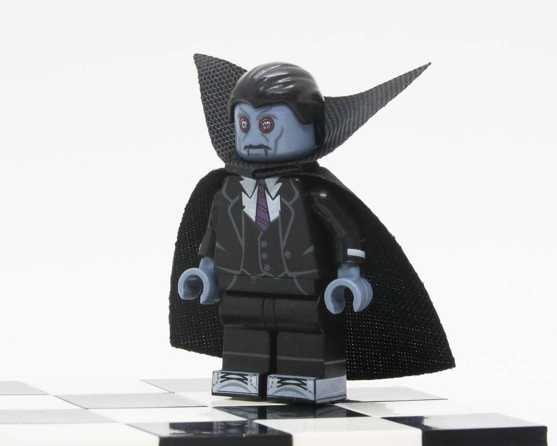 Halloween Vampire Count Minifigures Accessories Building Blocks Toys