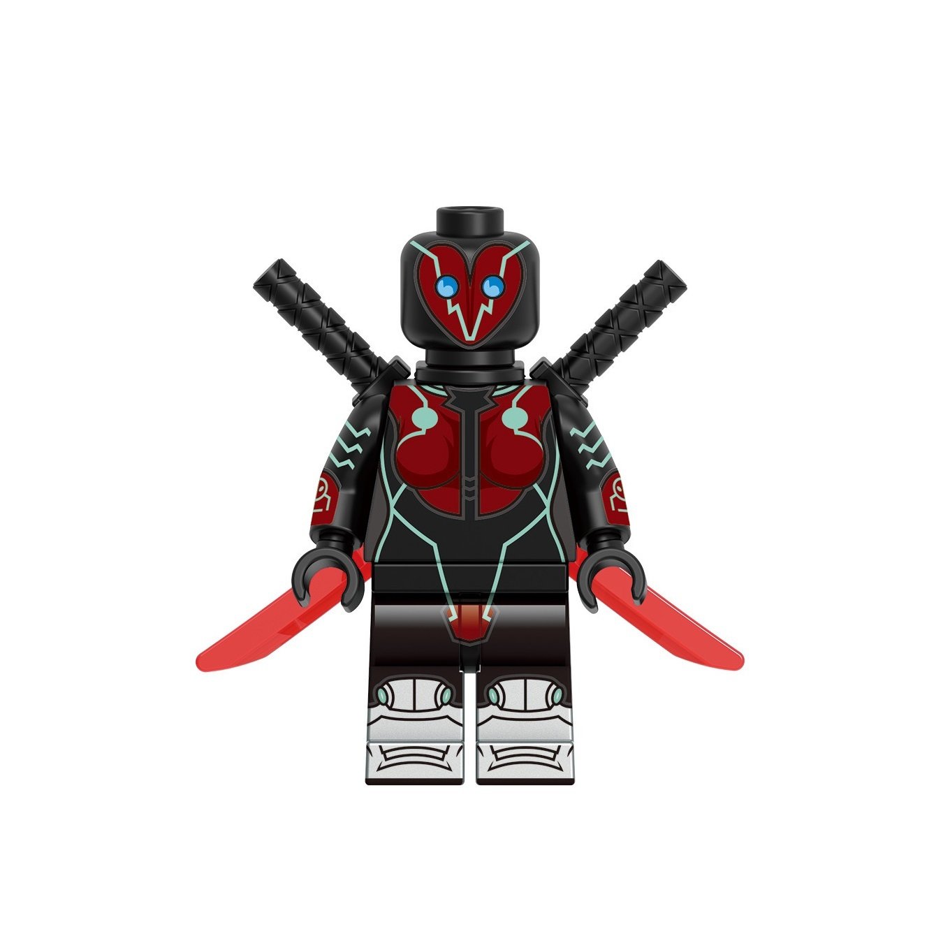 Deadpool 2099 Marvel Minifigures Weapons and Accessories
