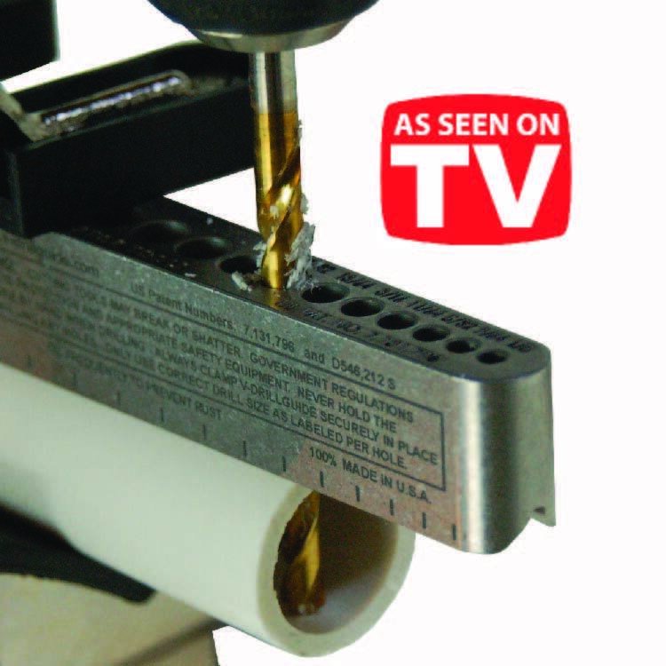 1/8"-3/8" - 17 holes Drill Bit Guide - Drilling Accessory - Standard V ...