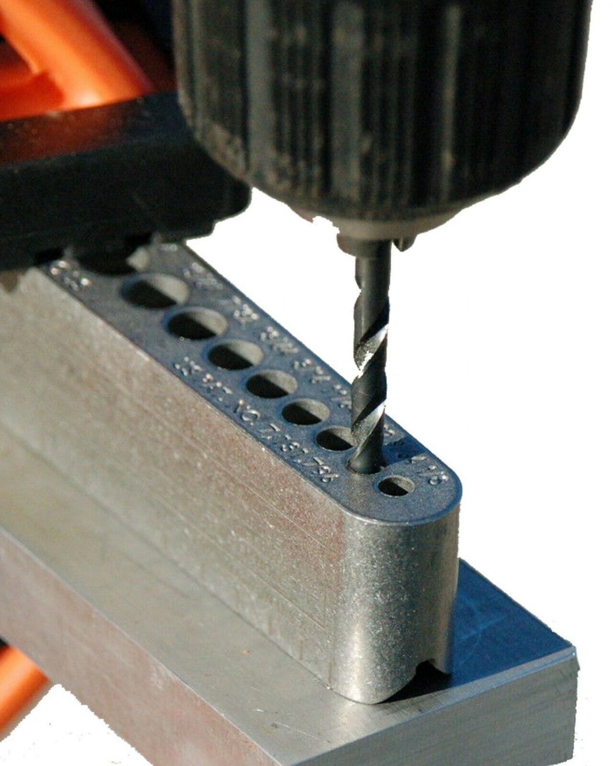 1/8"-3/8" - 17 holes Drill Bit Guide - Drilling Accessory - Standard V ...