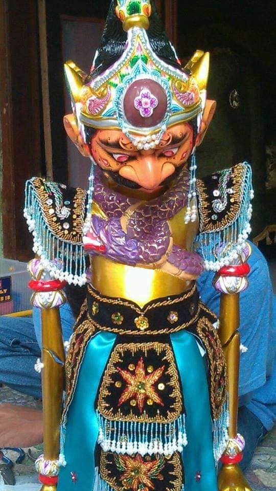Wayang Golek Bima / Bima's puppet show
