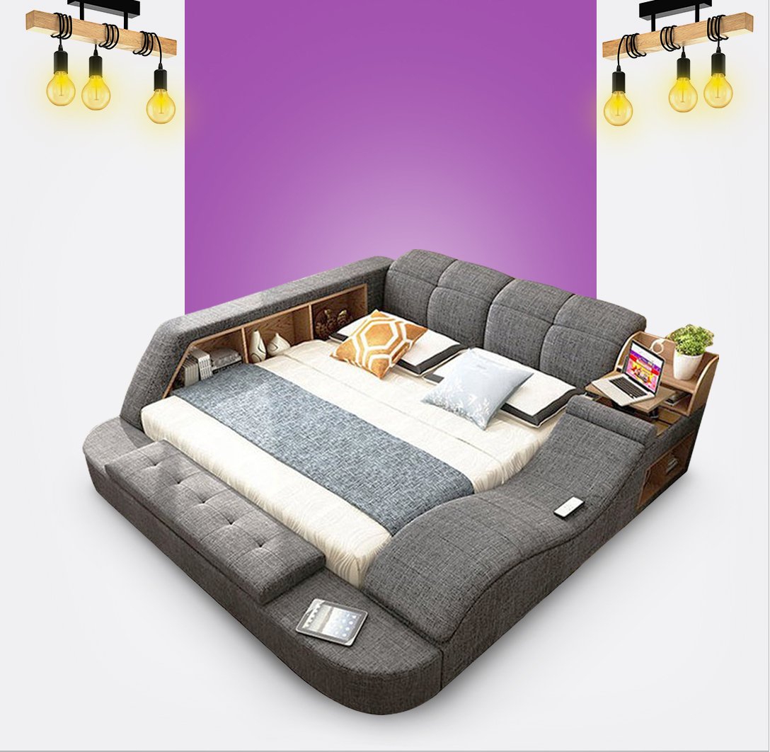 Tech Bed || All-In-One Multi Beds || Massage, Speaker, Storage