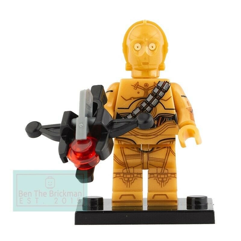 Robot C-3PO - Star Wars The Rise of Skywalker Custom Minifigures ...