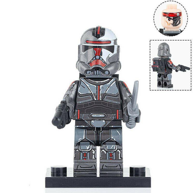 Hunter (Clone Force 99/The Bad Batch) Star Wars Clone Wars Minifigures ...