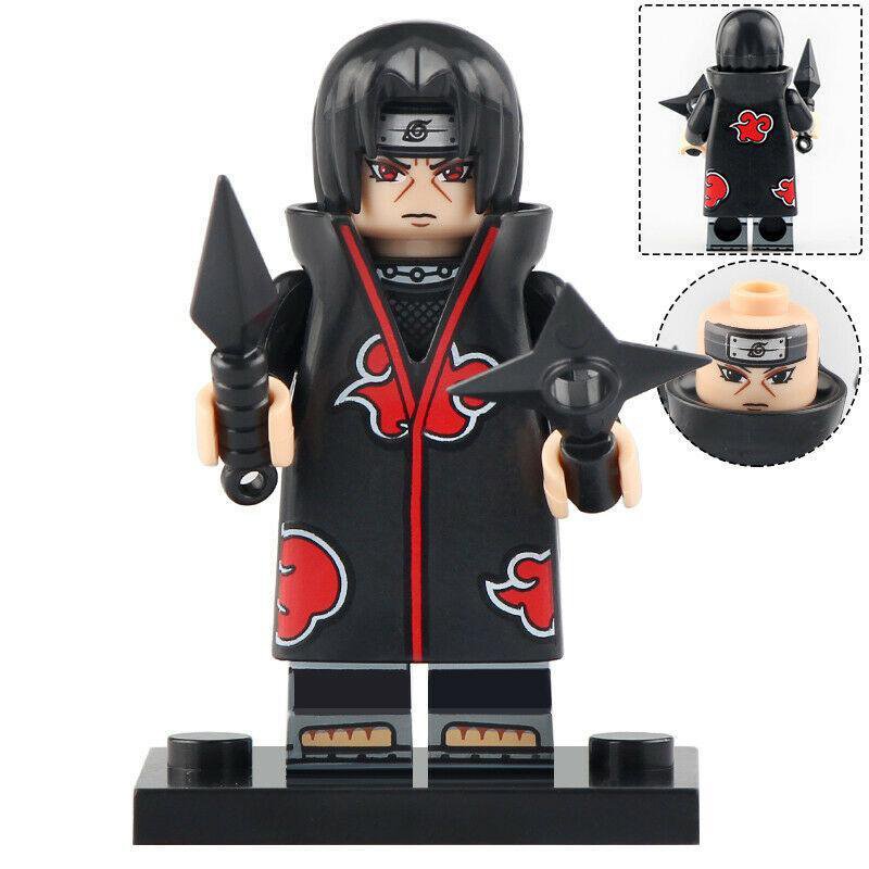 Itachi Uchiha - Akatsuki Naruto Series Custom Minifigures Building Toys ...