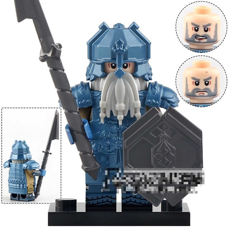 Bifur (Royal Armor) Erebor Dwarf Warrior The Hobbit Minifigures Block Toys