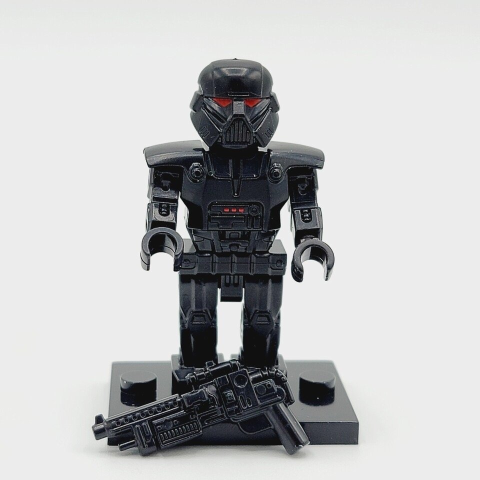 Dark Trooper (Phase III) Star Wars The Mandalorian Minifigures Block Toys