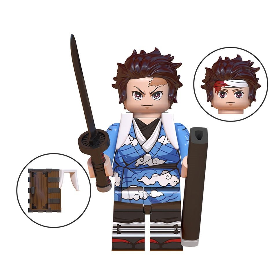 Kamado Tanjiro (Sky Blue Kimono) Demon Slayer Kimetsu no Yaiba ...