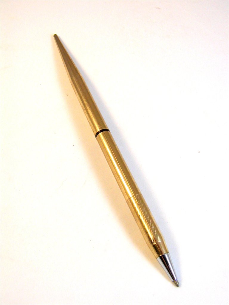 Anson 1950s Gold Ballpoint Writing Pen